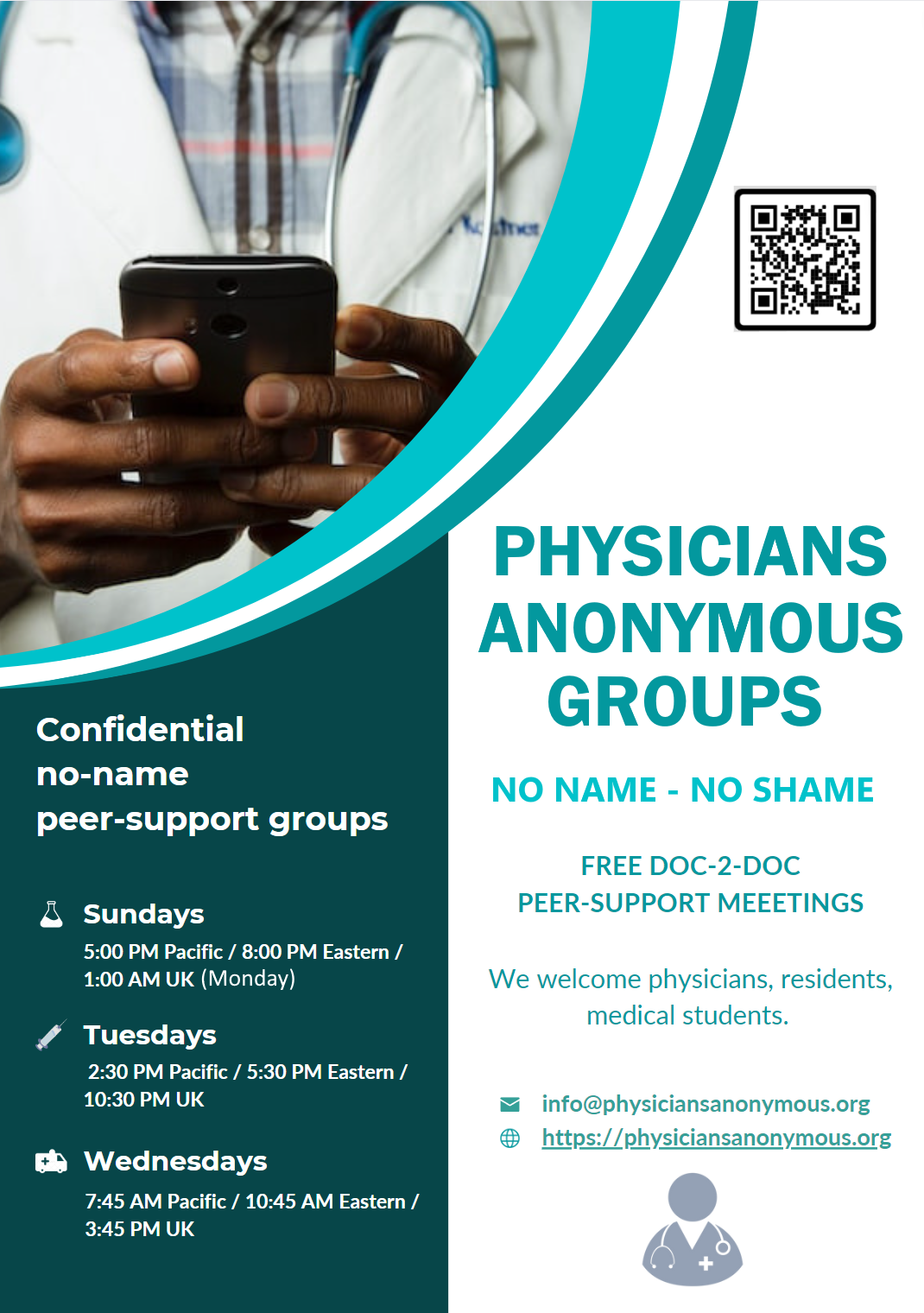 Flyer - Physicians Anonymous